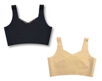 Soutien-gorge enveloppant - Misslim bra noir et... - Téléshopping